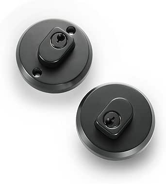 Circular Deadbolt Lock with Double Mechanical Key Lock, Work with ...