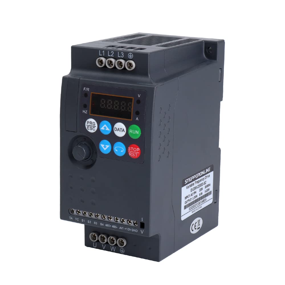 Snapklik.com : VFD 3HP 22KW 96A Single Phase 220V Variable Frequency Drive