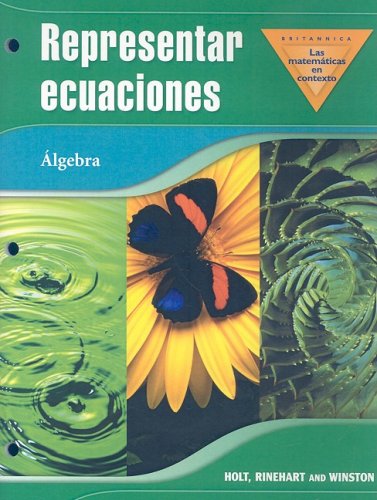 Graphing Equations Mic Grade 8: Holt Math in Context : Hrw: Amazon.ca ...