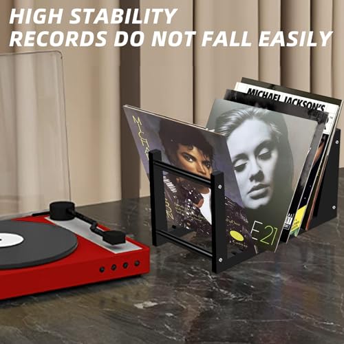 AZEAM Acrylic Vinyl Record Storage Stand Vinyl Album Rack Vinyl Record ...