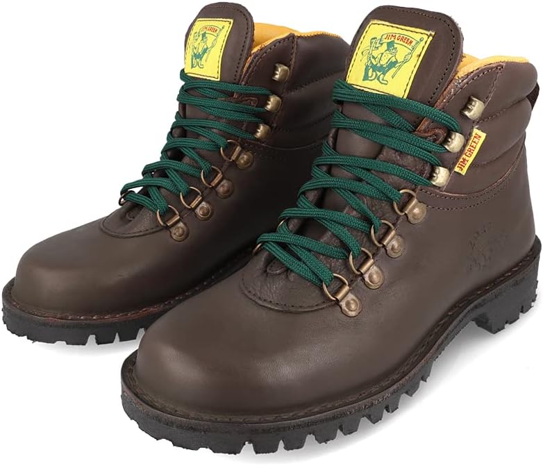 Jim Green Men's Razorback Boots Lace-Up Water Resistant Full Grain ...