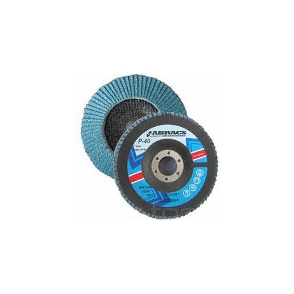 Abracs 115 mm Flap Discs Zirconium 120G: Amazon.com: Tools & Home ...