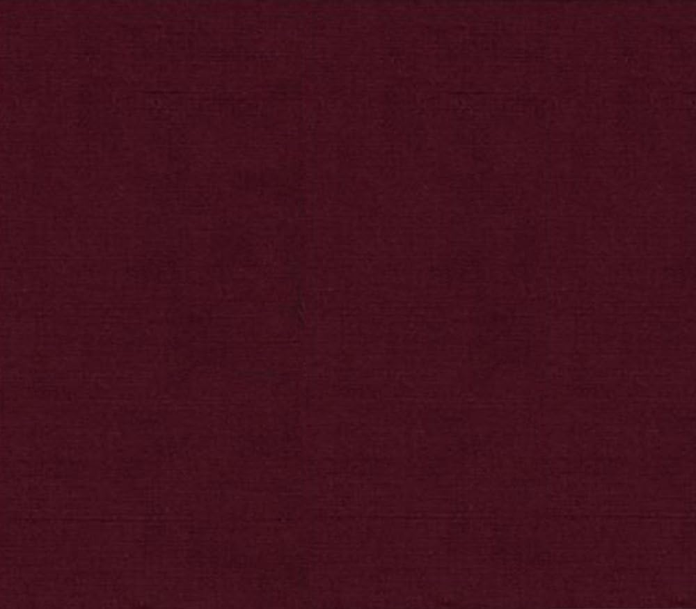 Amazon.com: Polyester Cotton Fabric Broadcloth Burgundy / 60" Wide/Sold ...