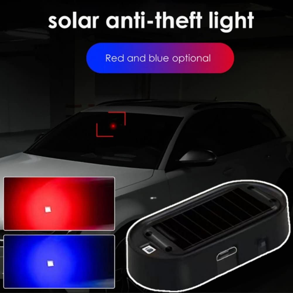 Solar Powered Dummy Security Led Warning Light REPAIROCK Solar Powered ...