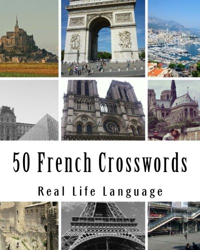 50 French Crosswords: Crosswords for beginners and Intermediate level ...