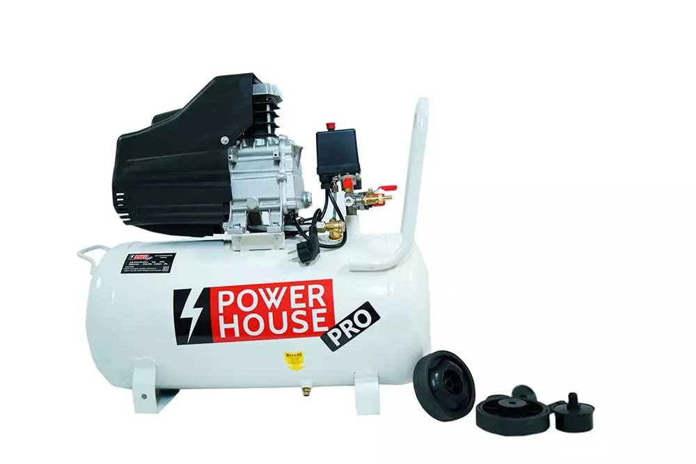 PowerHouse 3 HP Air Compressor 50/60 Ltr, PH2050/2060 with 6 Months ...