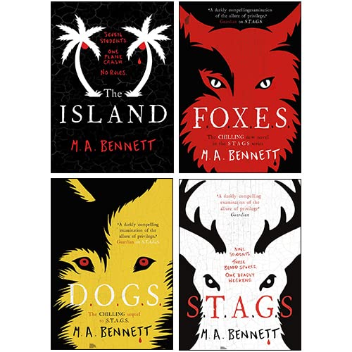 Amazon.com: M.A. Bennett 4 Books Collection Set (The Island, STAGS ...