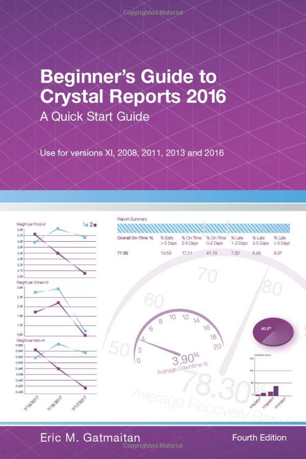 Best Crystal Reports For Dummies 2022 Where to Buy? Tutorials-DB.com