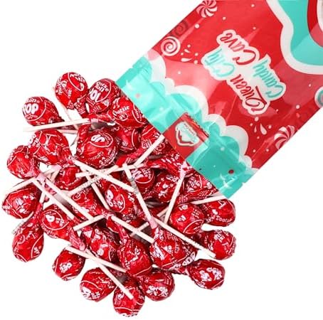 Amazon.com : Cherry Tootsie Pops Lollipops, All Red Bulk Cherry ...