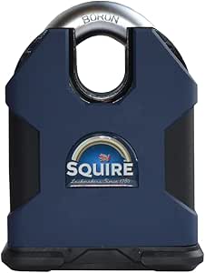 SQUIRE SS100 Stronghold Closed Shackle Dual Cylinder Padlock KD ...