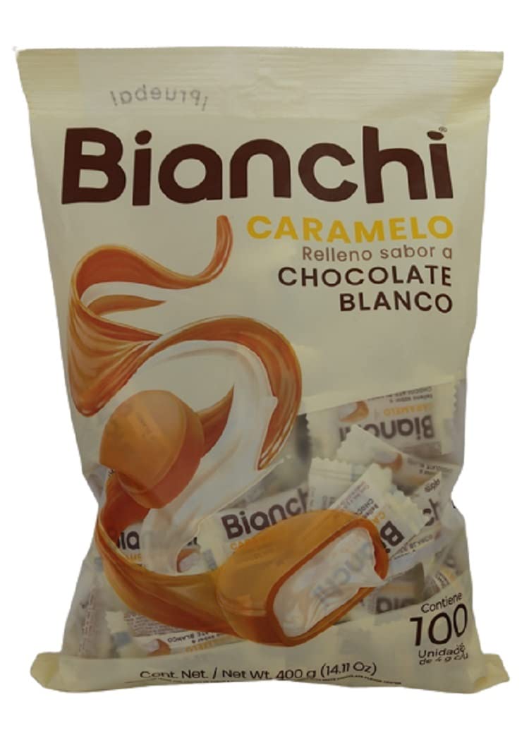 Amazon.com : Bianchi Milk Candy with White Chocolate Flavor Center, 100 ...
