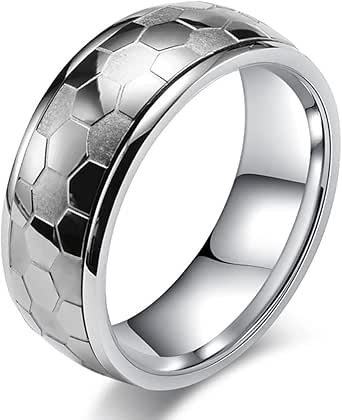 Amazon | [REPUGN] ワールドカップサッカー記念リング（男性用）、おしゃれなステンレス製リング | リング 通販