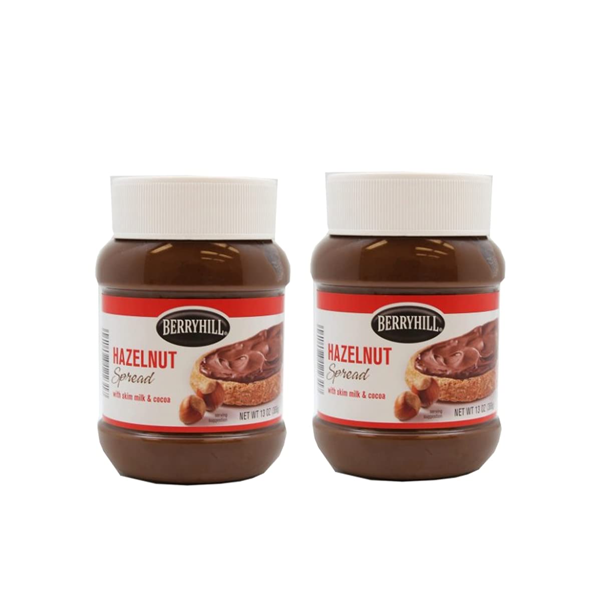 Amazon.com : Berryhill Hazelnut Spread 13 Oz. (2 Containers) by ...