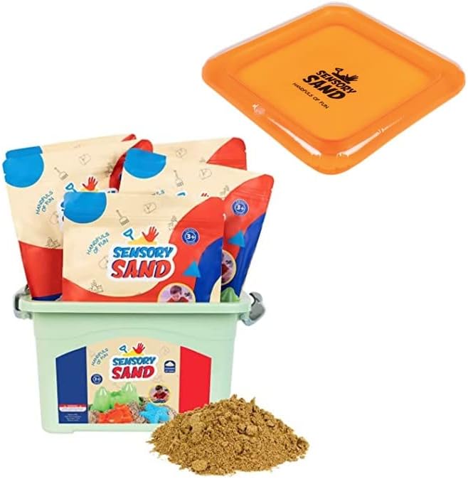 Sensory Sand Sand Kit 11 Pounds Natural Brown Sensory Sand with ...