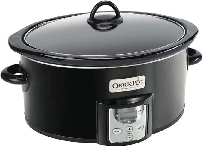 Amazon.com: Crock-Pot Portable 4 Quart Stainless Steel Large Slow ...