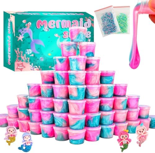 Galaxy Slime Kit Party Favors for Kids,Slime Bulk for Girls Boys ...