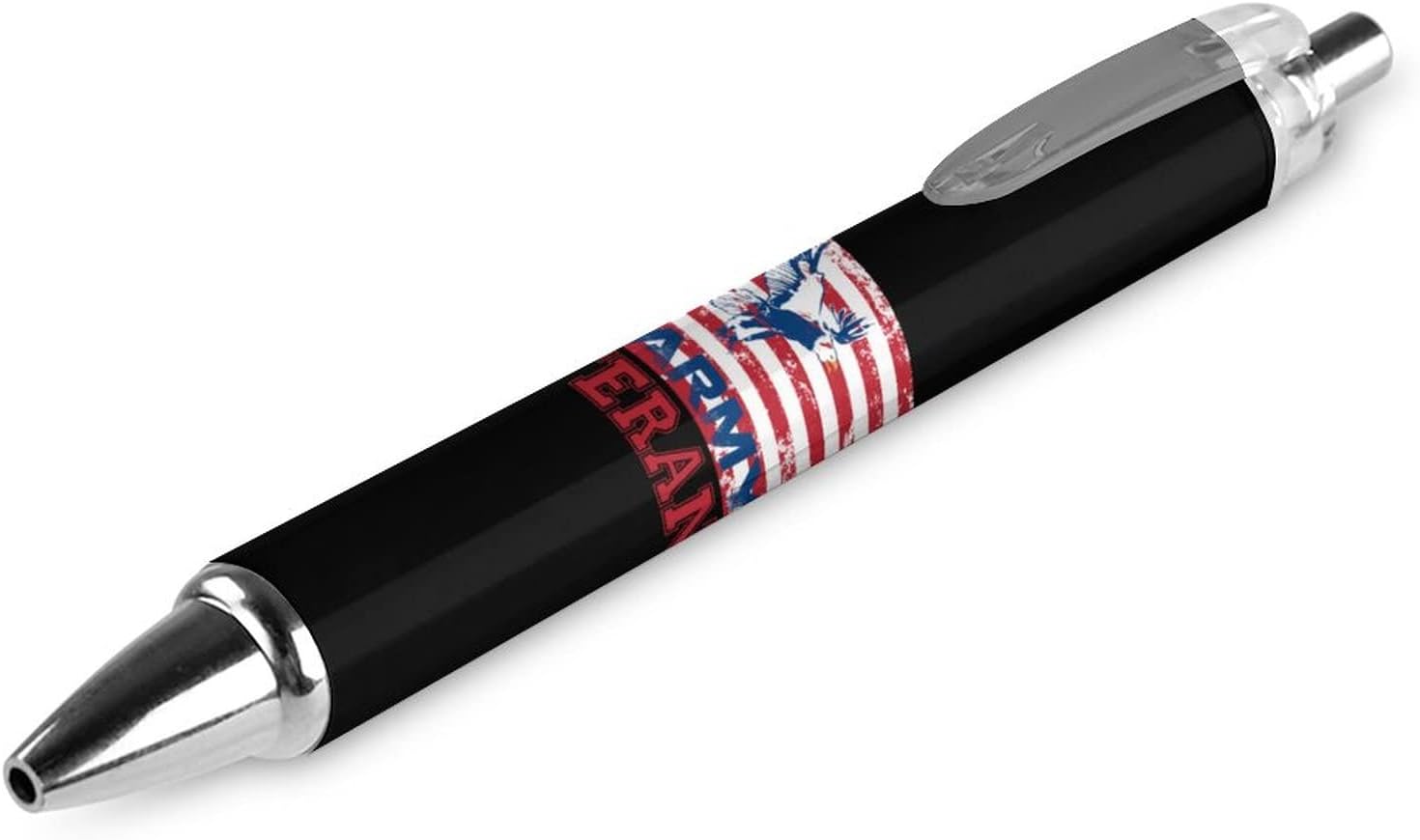 Amazon.com: USA Army Veteran Printed Retractable Ballpoint Pen Blue ...
