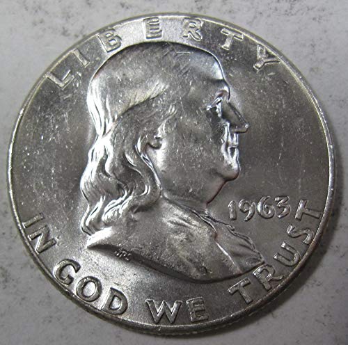 1963 Ben Franklin Half Dollar Brilliant Uncirculated at Amazon's ...