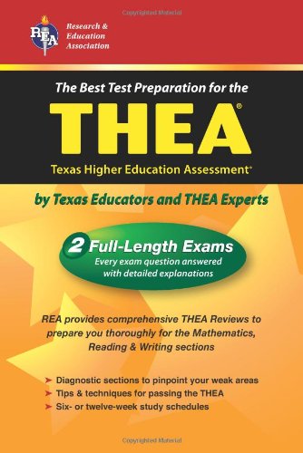 『THEA (REA) - The Best Test Prep for the Texas Higher - 読書メーター