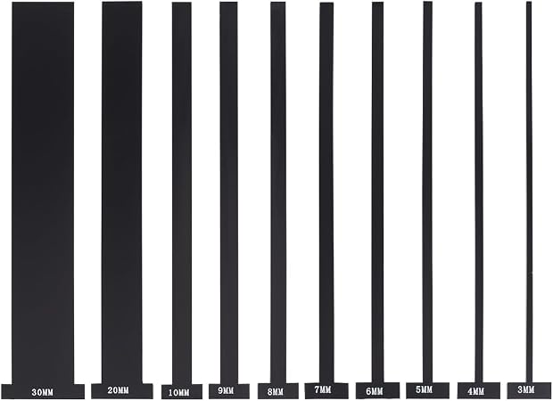 Amazon.com: BENECREAT 10pcs Acrylic Bookbinding Spacer Tools Handmade ...
