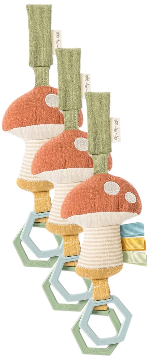 Amazon.com : Itzy Ritzy Bitzy Bespoke Jingle Travel Toy for Stroller ...