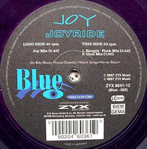 Joyride [Vinyl Single]: Amazon.de: Musik-CDs & Vinyl