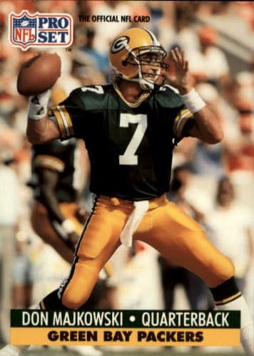 Amazon.com: 1991 Pro Set Football Card #156 Don Majkowski ...