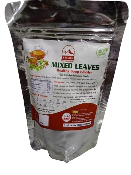 SHARR (Mixed Leaves - Healthy Soup Powder, Pack Of 4) : Amazon.in ...