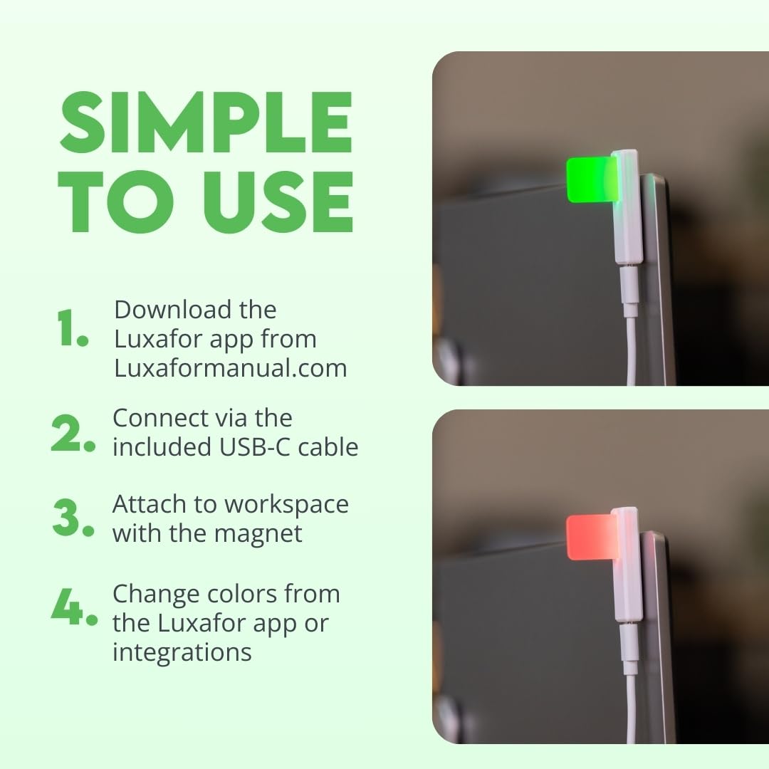 Snapklik.com : Luxafor Flag 2 2nd Gen LED Busy Light Status ...