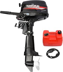 Amazon.com: BJTDLLX 4 Stroke Outboard Motor, 123CC 6.5HP Boat Motor Boat Engine Motor, Heavy ...