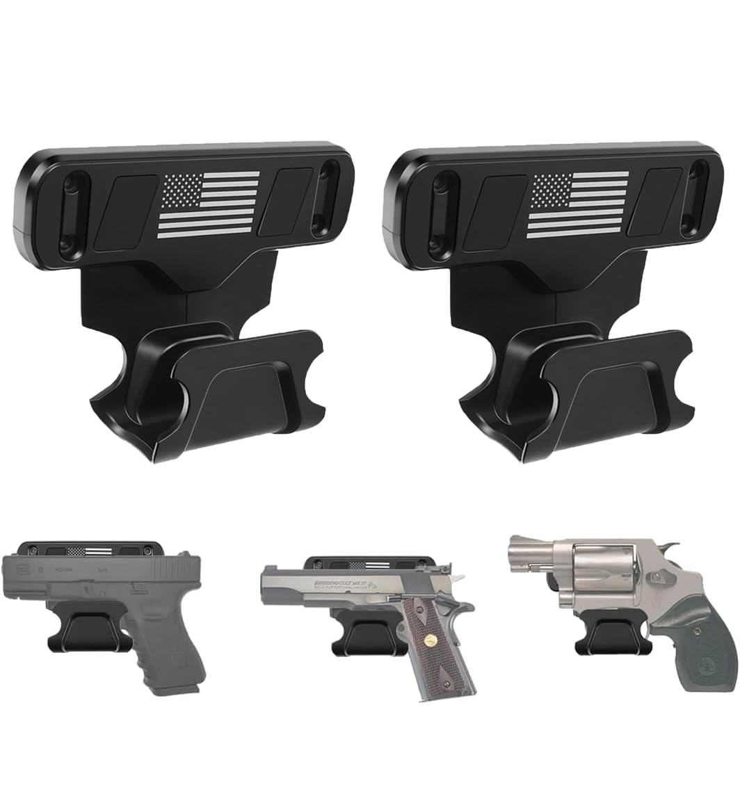 Gun Magnet, Magnetic Car Holster with Trigger Guard Protection ...