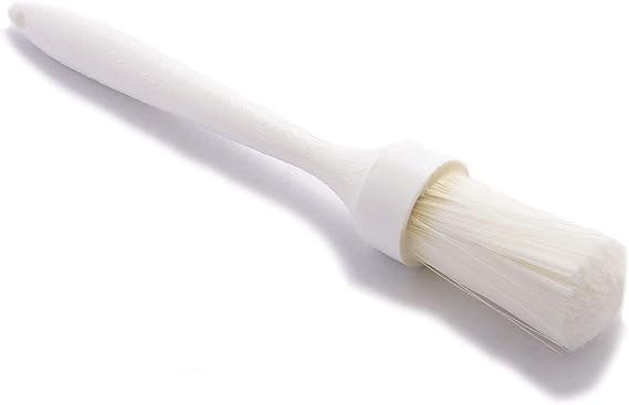 Amazon.com: Grease Brush, White Bristles, 1 1/4" Dia.: Pastry Brushes ...