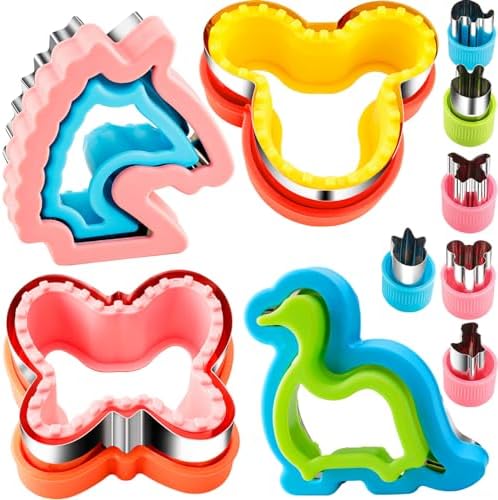 Amazon.com: 24Pcs Sandwich Cutter and Sealer Set Bread Sandwich Cutter ...