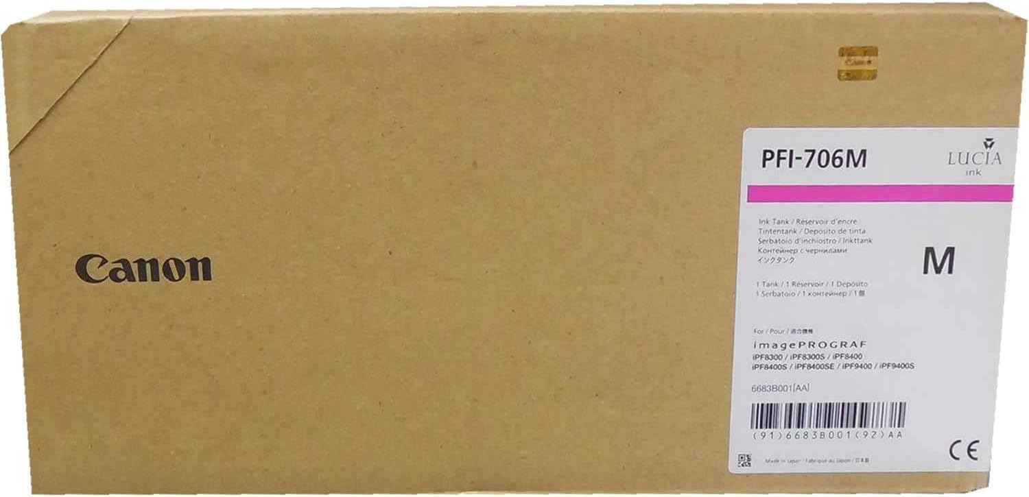 Amazon.co.jp: Canon PFI-706M 顔料インクタンク 700ml : パソコン・周辺機器