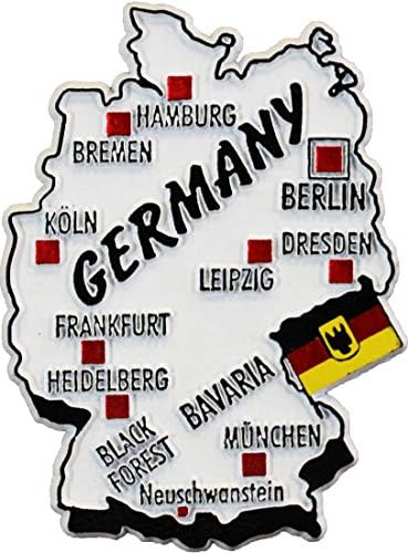 Amazon.com: Germany 3D Fridge Magnet Souvenir Gift,Resin Handmade ...
