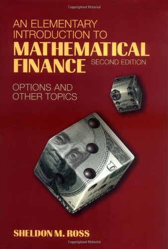 Amazon.com: An Elementary Introduction to Mathematical Finance: Options ...