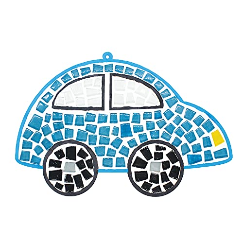 All Things LOVE DIY STUDIO Car Mosaic Art Kit for Kids, for Gifting ...
