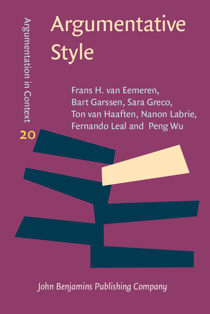 Argumentative Style (Argumentation in Context): Eemeren, Frans H ...
