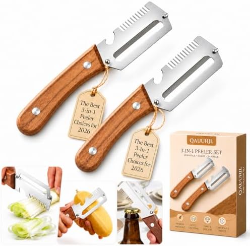 Amazon.com: Vegetable Peeler Multifunctional For Kitchen Hand Held ...