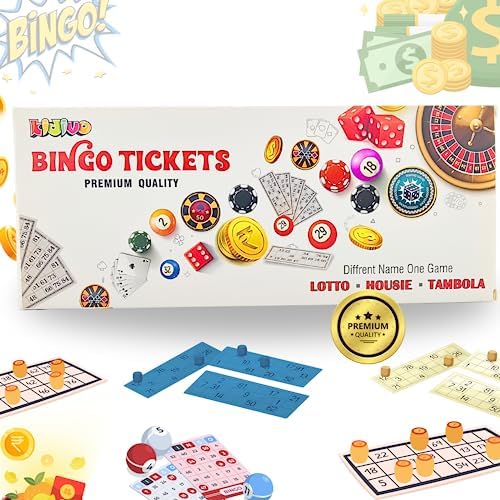 Buy kidivo Tambola or Housie Game Set With 600 Tickets in Each Book ...