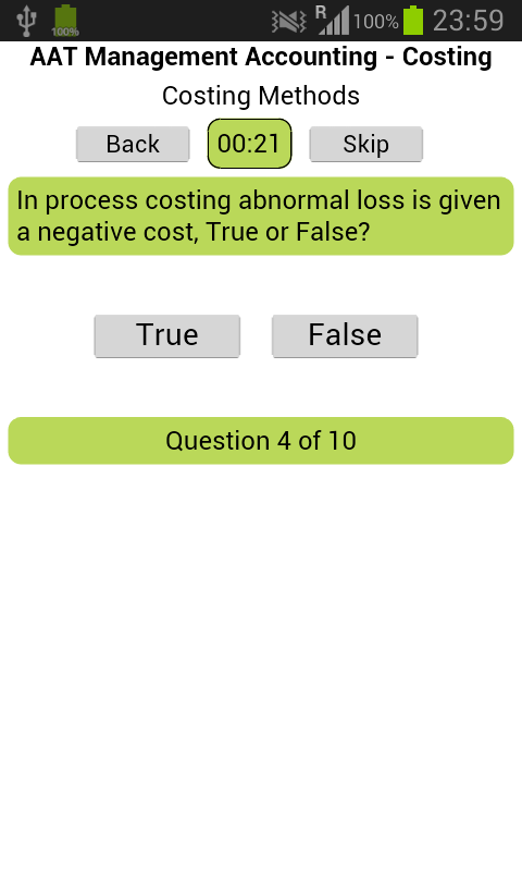 AAT Management Accounting - Costing:Amazon.de:Appstore for Android