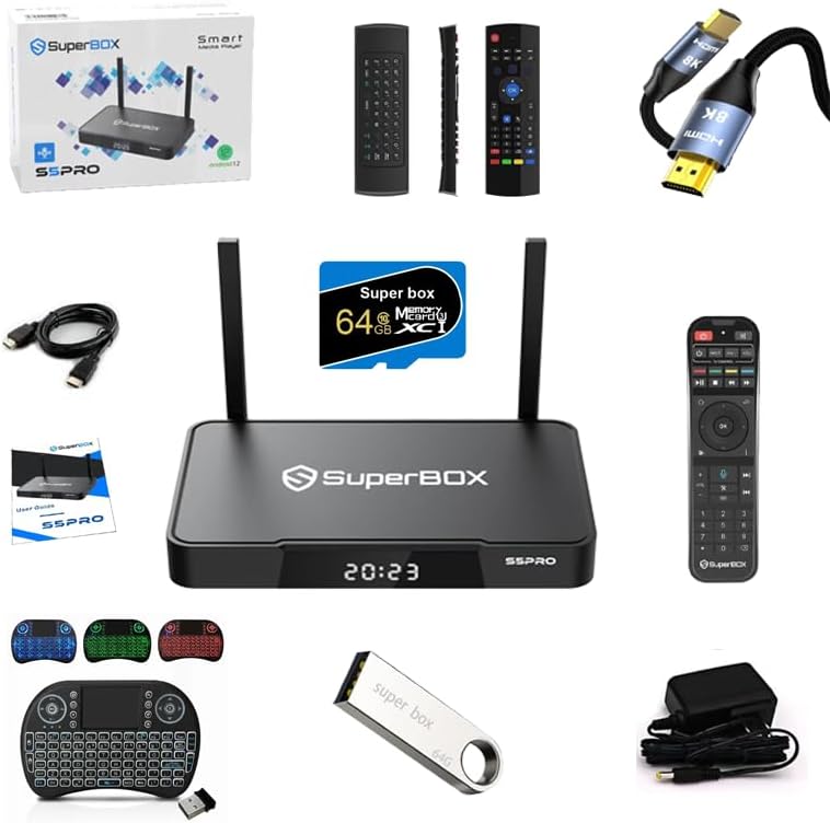 Pro Box Streaming Device Super Upgrade A. P. P S.to.re S-6 M~a.x With ...