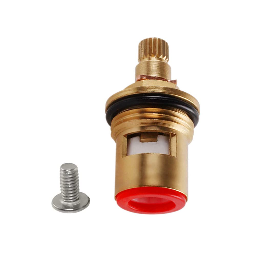 Brass Ceramic Cartridge, G1/2" Tap Ceramic Stem Cartridges Replacement ...