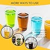 Amazon.com: RACETOP 500 Pack 9 oz Plastic Cups, Clear Disposable ...