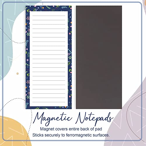 Snapklik.com : 4 Pack Magnetic Notepads For Refrigerator, Grocery List ...