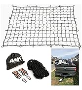 Orion Motor Tech 4'x6' Large Truck Cargo Net with 24pcs Aluminium Hooks ...