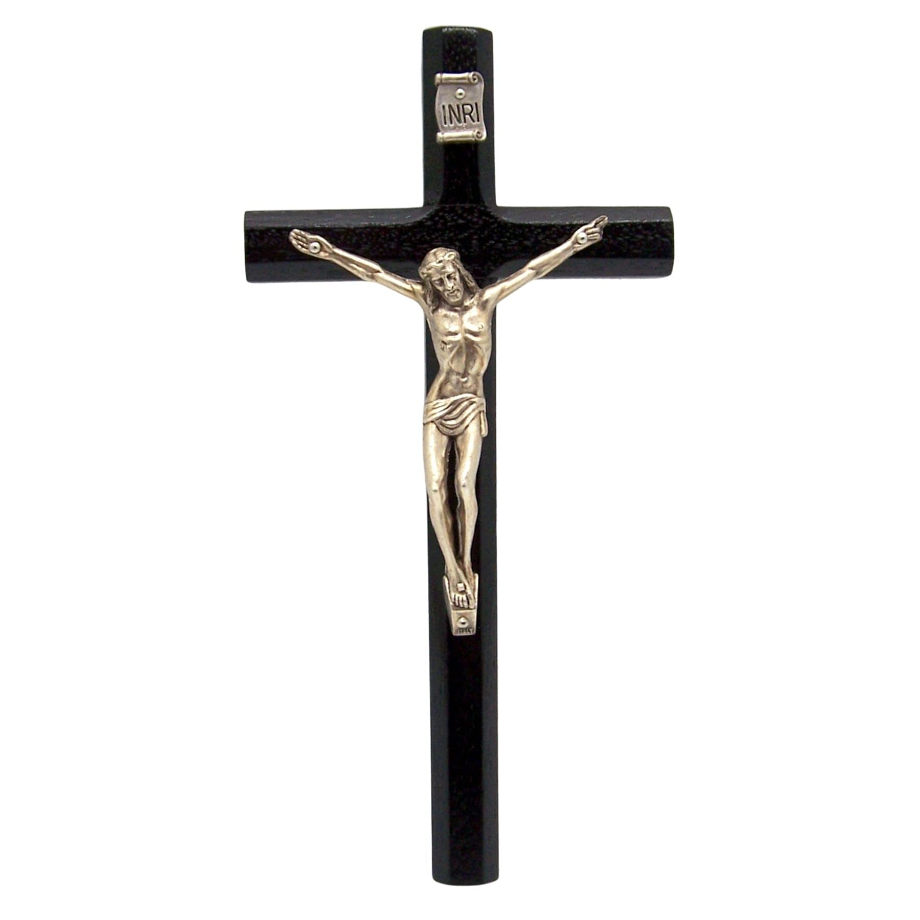 Amazon.com: 10" Black Wood Wall Crucifix : Home & Kitchen