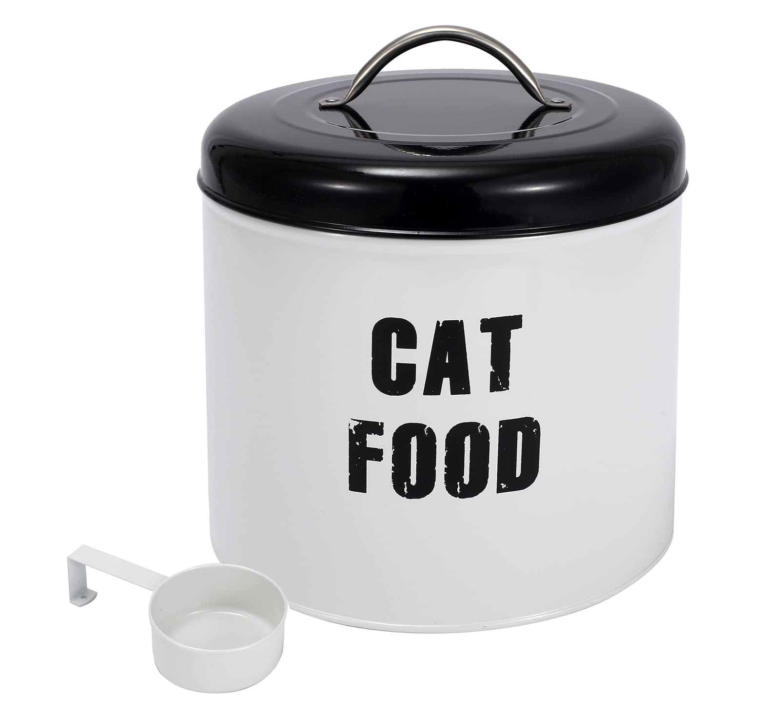 Morezi Cat food storage container treats Jar airtight with lid scoop, 3 ...