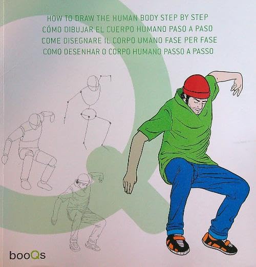 How to Draw the Human Body Step by Step: Booqs: 9789460650352: Books ...