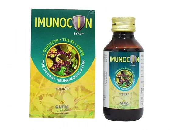 Buy Gufic Imunocin (Immunocin) Syrup, 100ml (Gufic Healthcare, Gufic ...